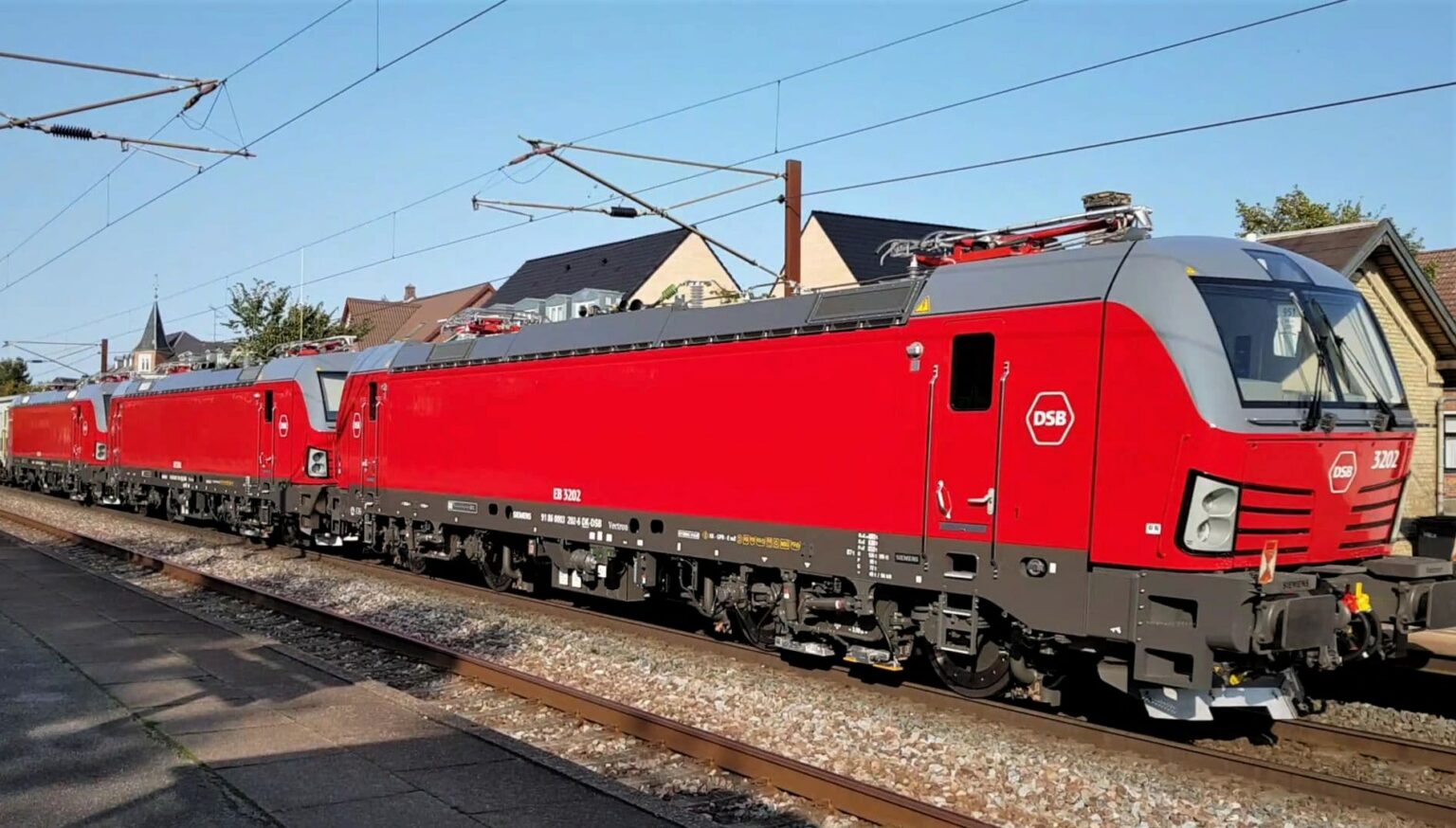 Nové lokomotivy Vectron pro DSB dorazily do Dánska - Transport Minutes