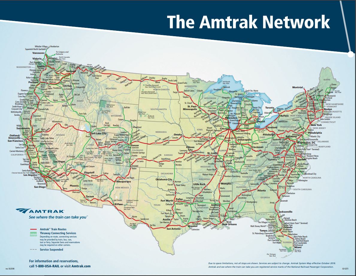 Amtrak obnoví spojení z New Orleans do Miami? - Transport Minutes